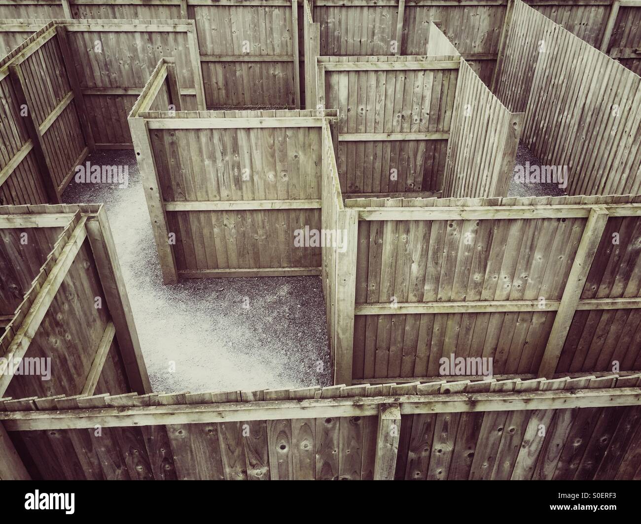 Maze paths hi-res stock photography and images - Alamy