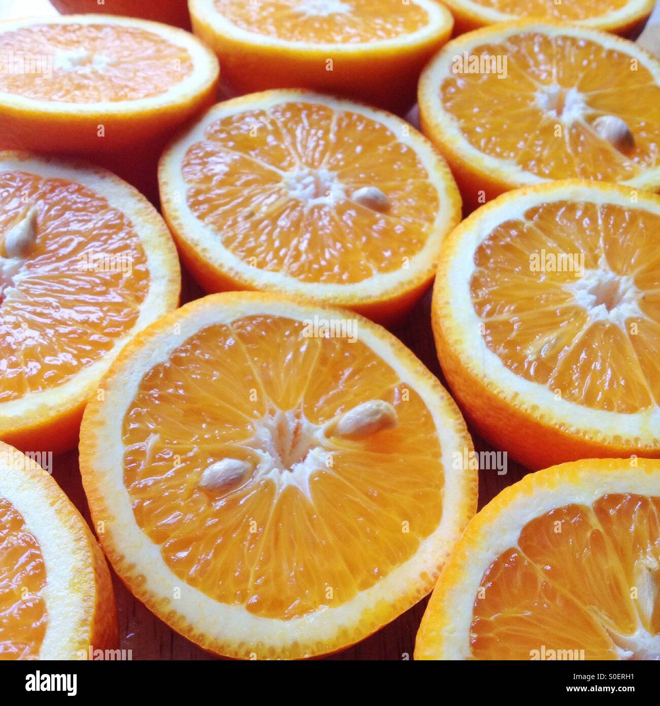 Orange halves hi-res stock photography and images - Alamy