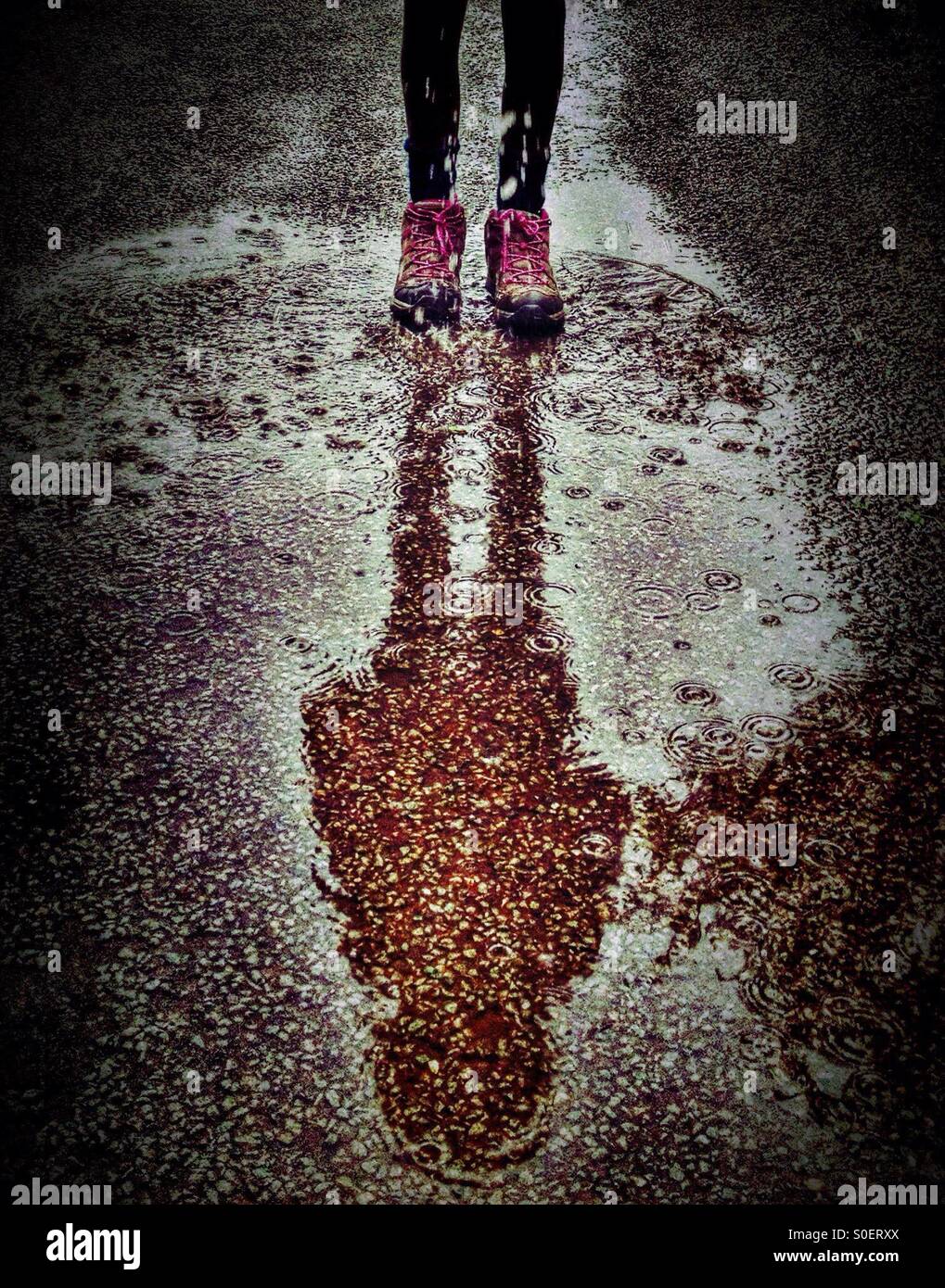 Young girl at tarmac road hi-res stock photography and images - Alamy