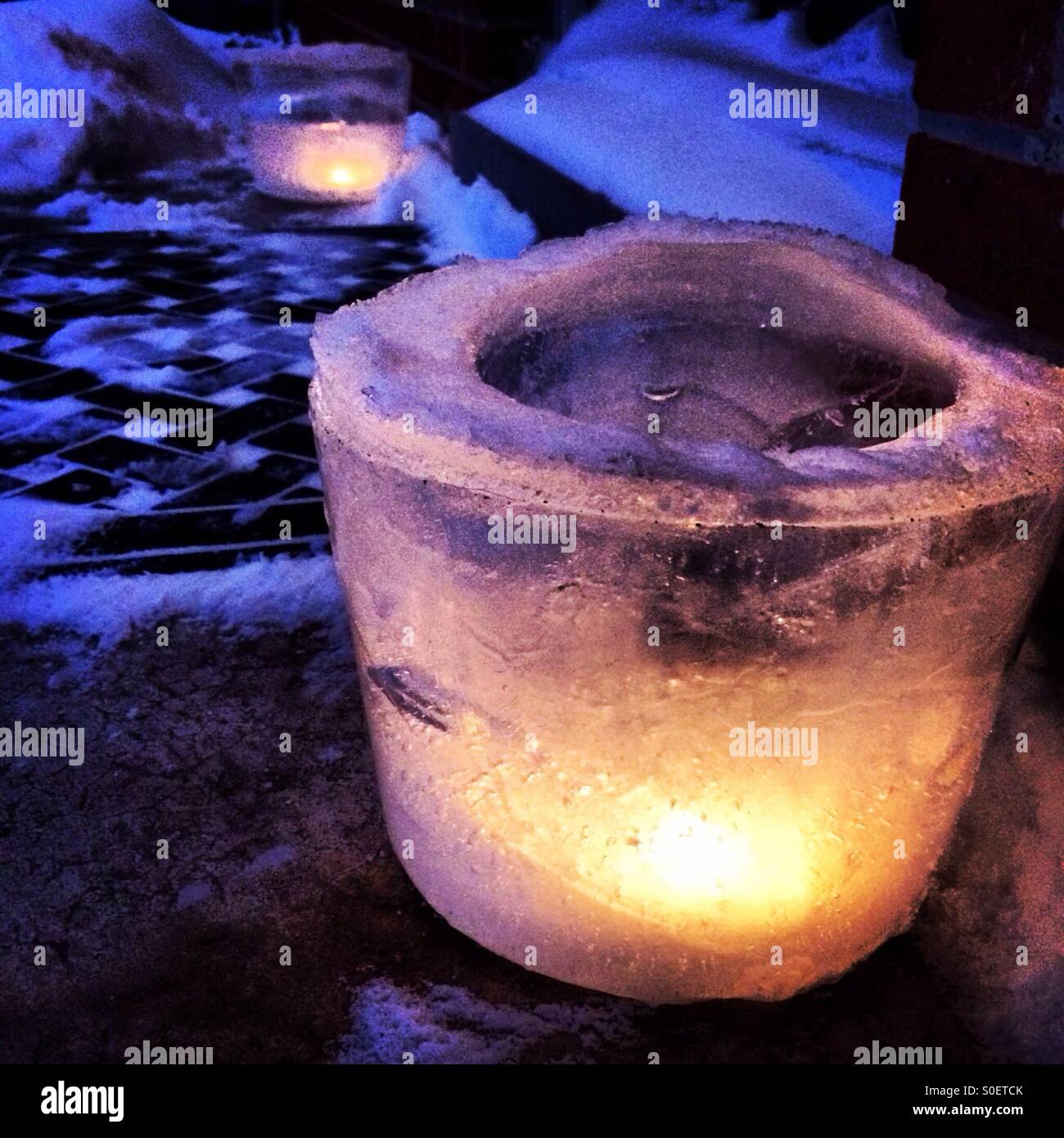 Candle ice hi-res stock photography and images - Alamy