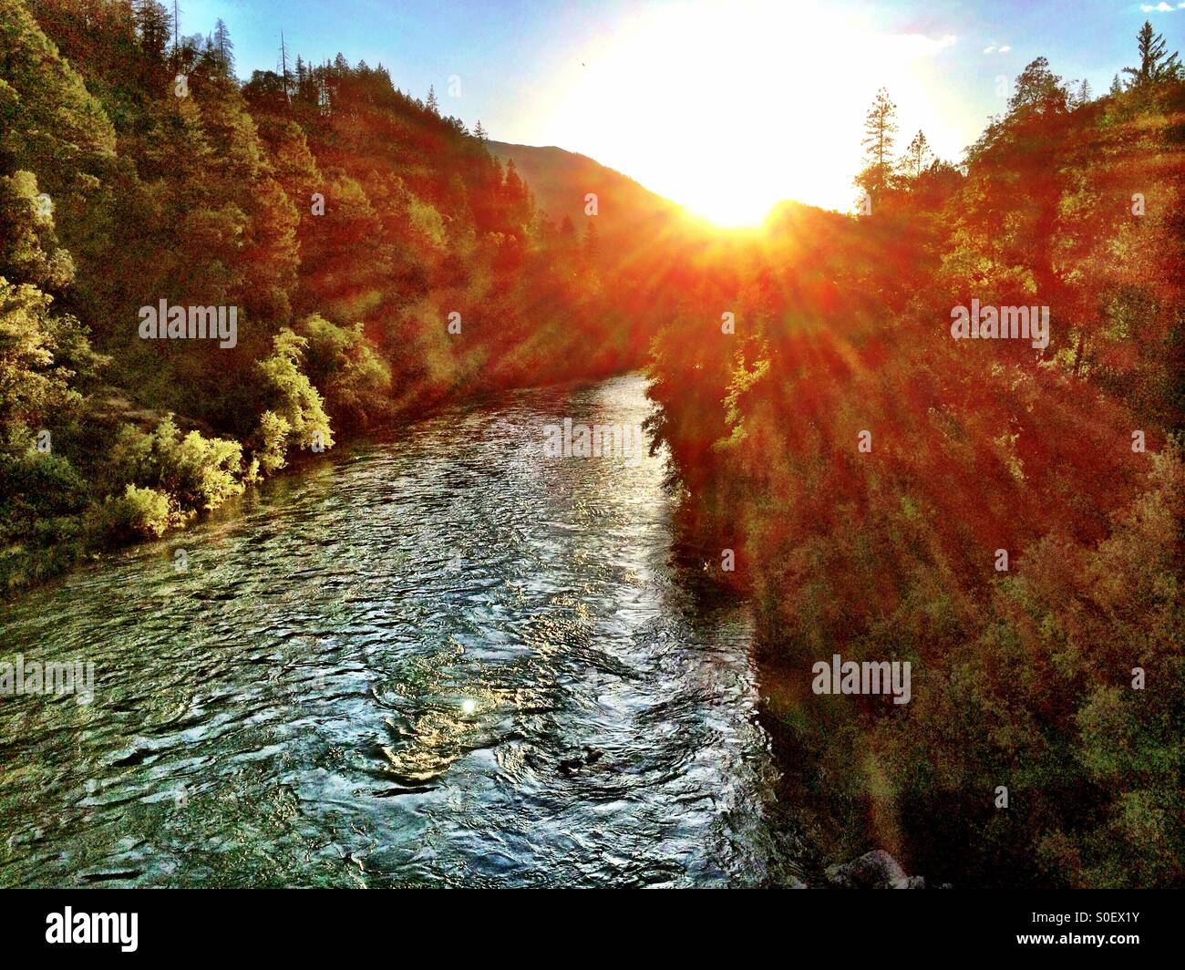 Trinity River Afternoon Stock Photo - Alamy