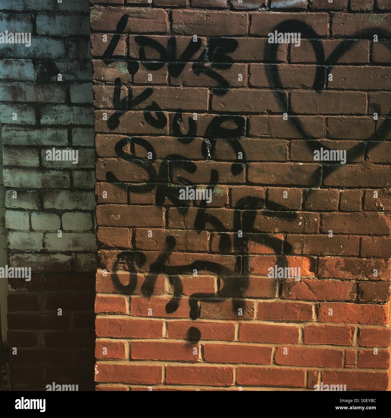 Positive Graffiti High Resolution Stock Photography and Images - Alamy