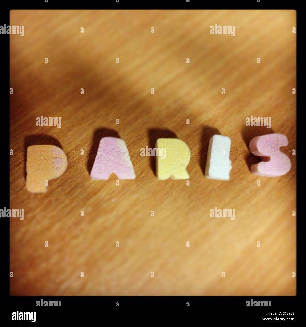 Paris Letters High Resolution Stock Photography and Images - Alamy
