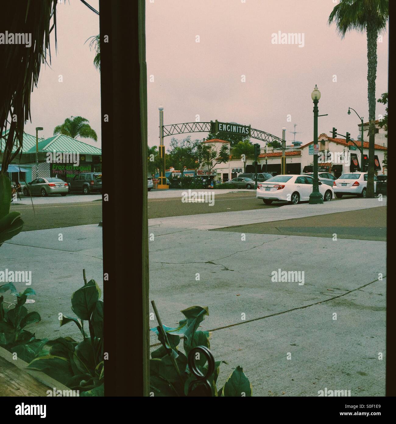 Encinitas california downtown hi-res stock photography and images - Alamy