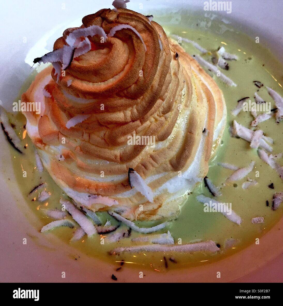 Floating islands dessert hi-res stock photography and images - Alamy