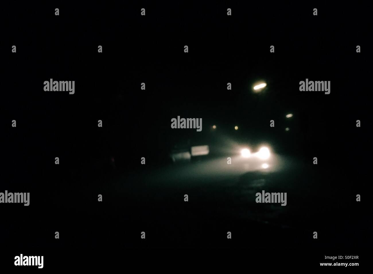 Headlights Night High Resolution Stock Photography and Images - Alamy