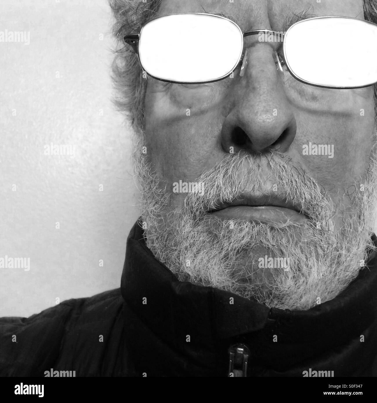 Hairy man face hi-res stock photography and images - Alamy