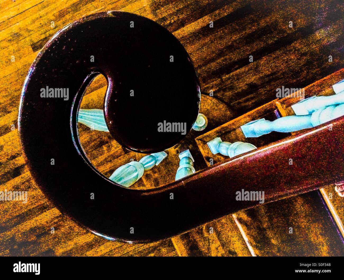 Bannister hi-res stock photography and images - Alamy