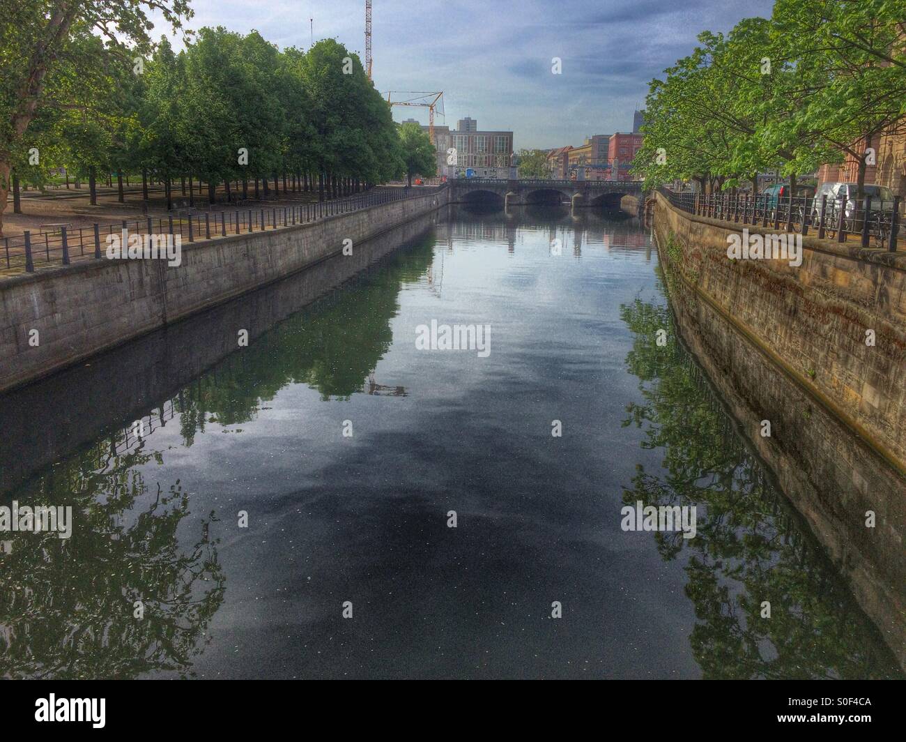 Spree river in Berlin Stock Photo - Alamy