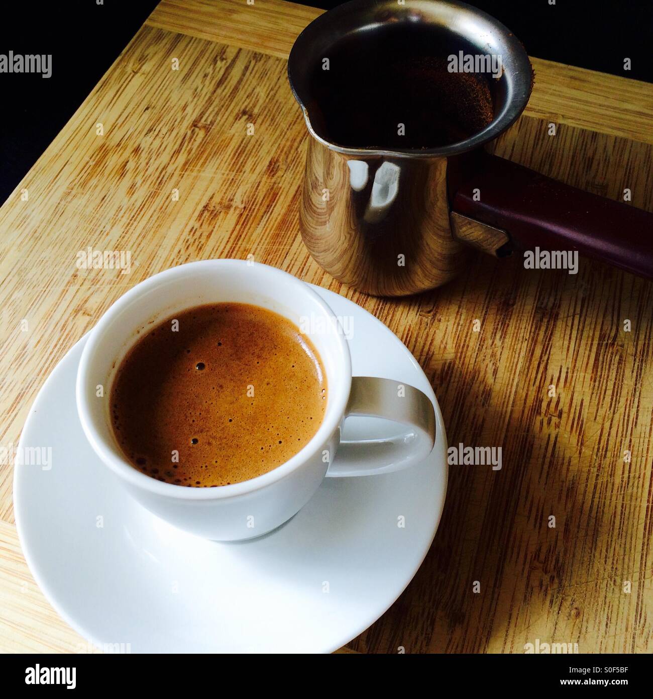 Traditional greek coffee pot hi-res stock photography and images - Alamy