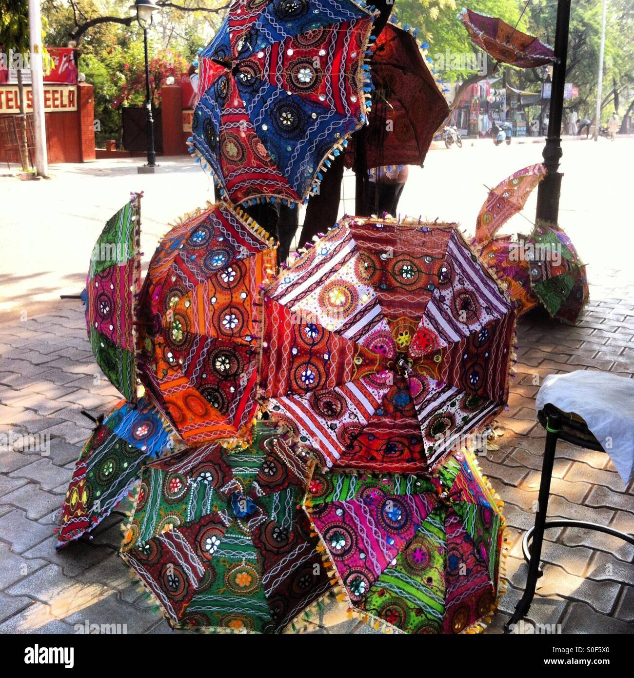 Colorful parasols hi-res stock photography and images - Alamy