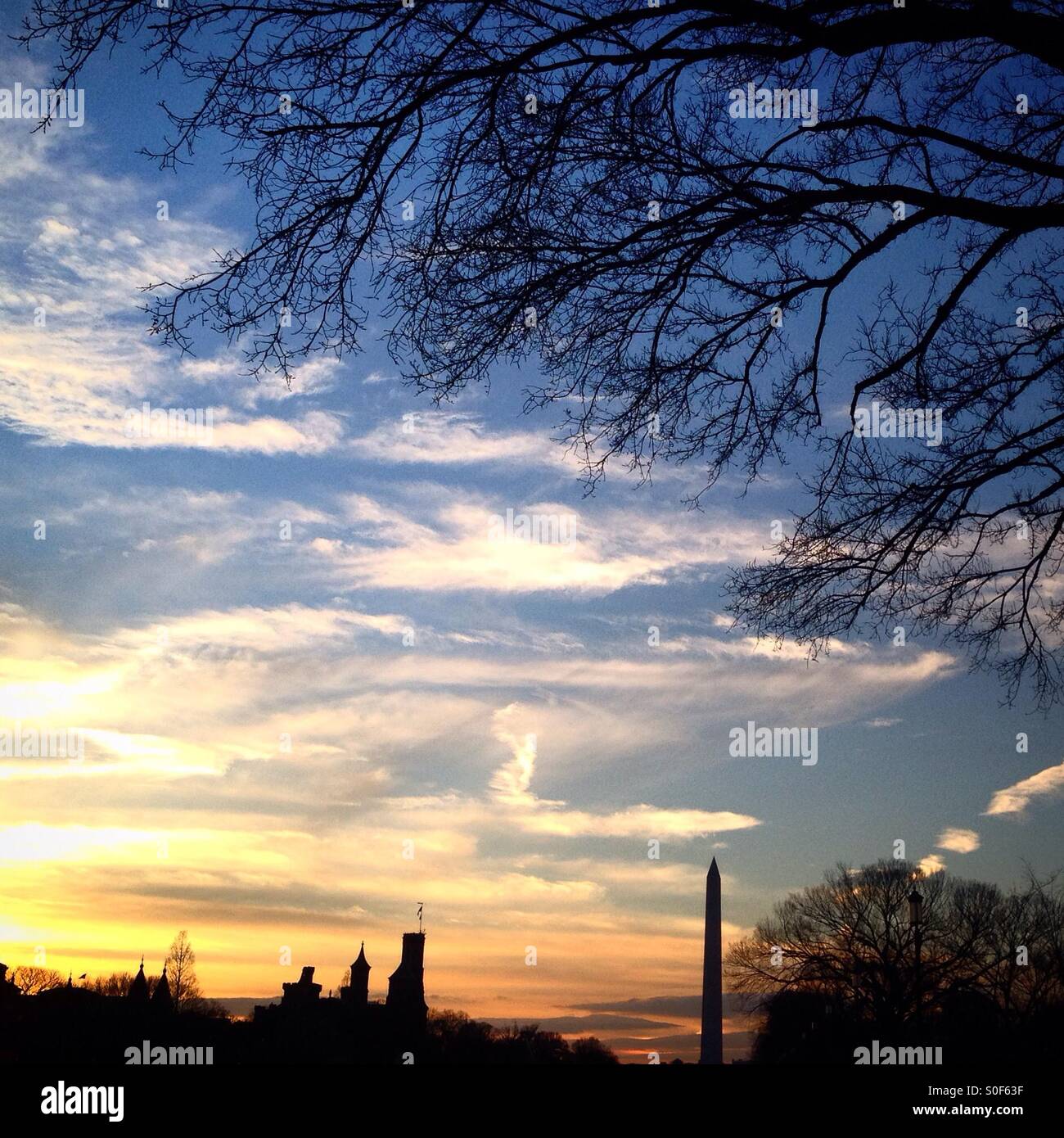 Washington dc skyline hi-res stock photography and images - Alamy