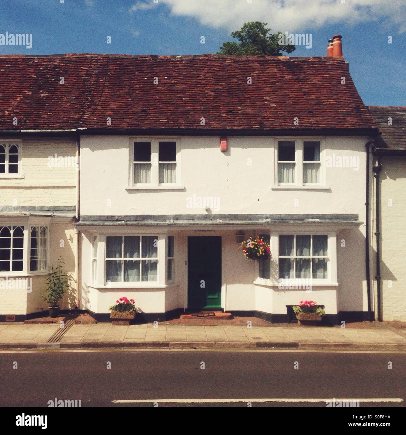 Old historic house. East street, Alresford, Hampshire, England, United ...