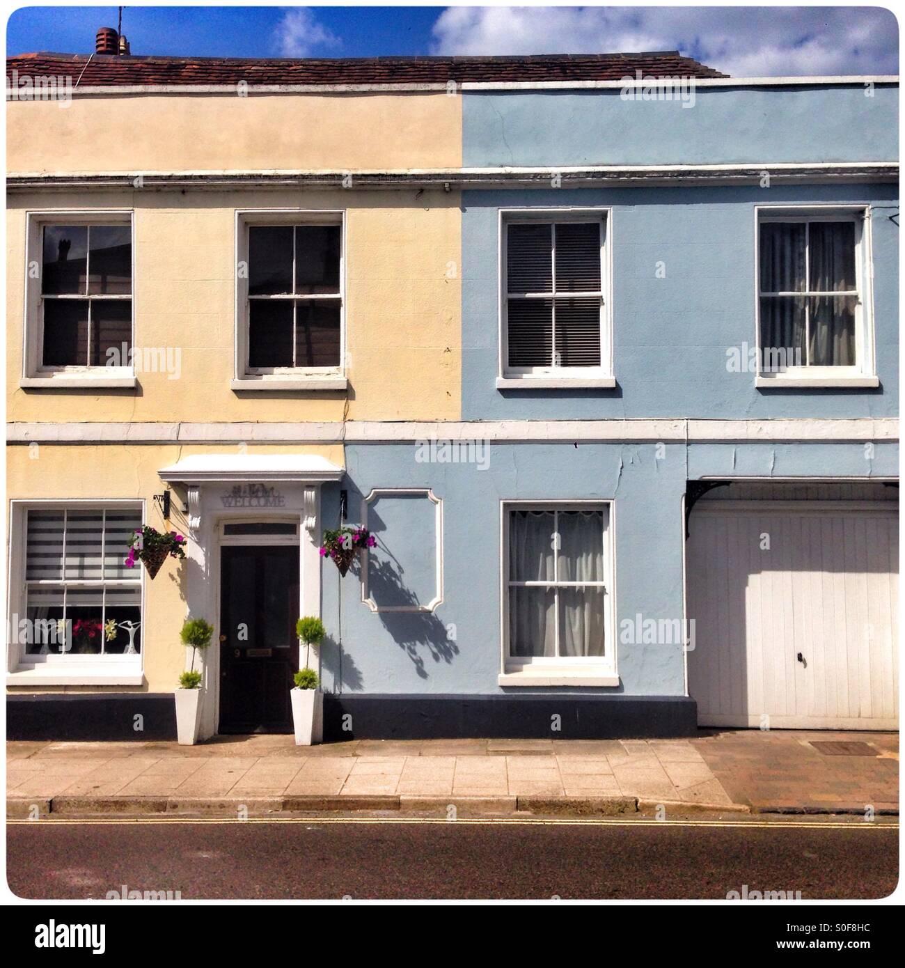 Old historic house. East street, Alresford, Hampshire, England, United ...