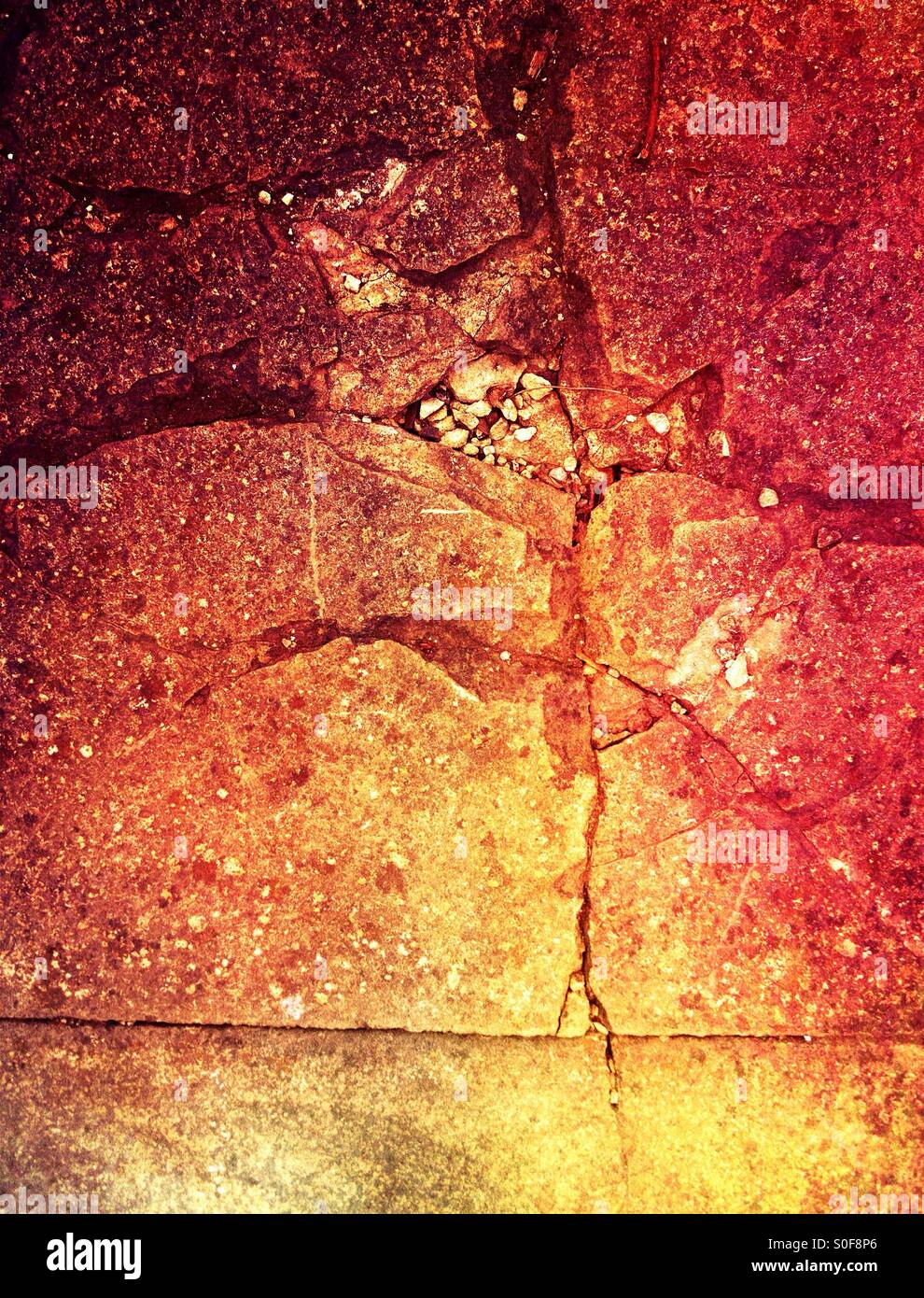 Pavement crack hi-res stock photography and images - Alamy
