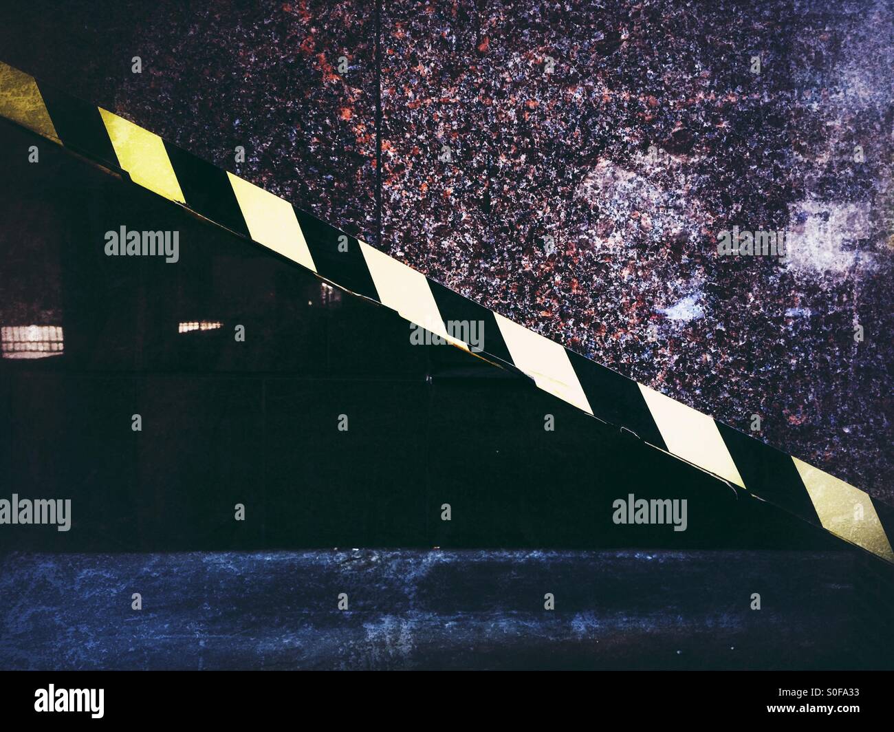 Warning marking hi-res stock photography and images - Alamy