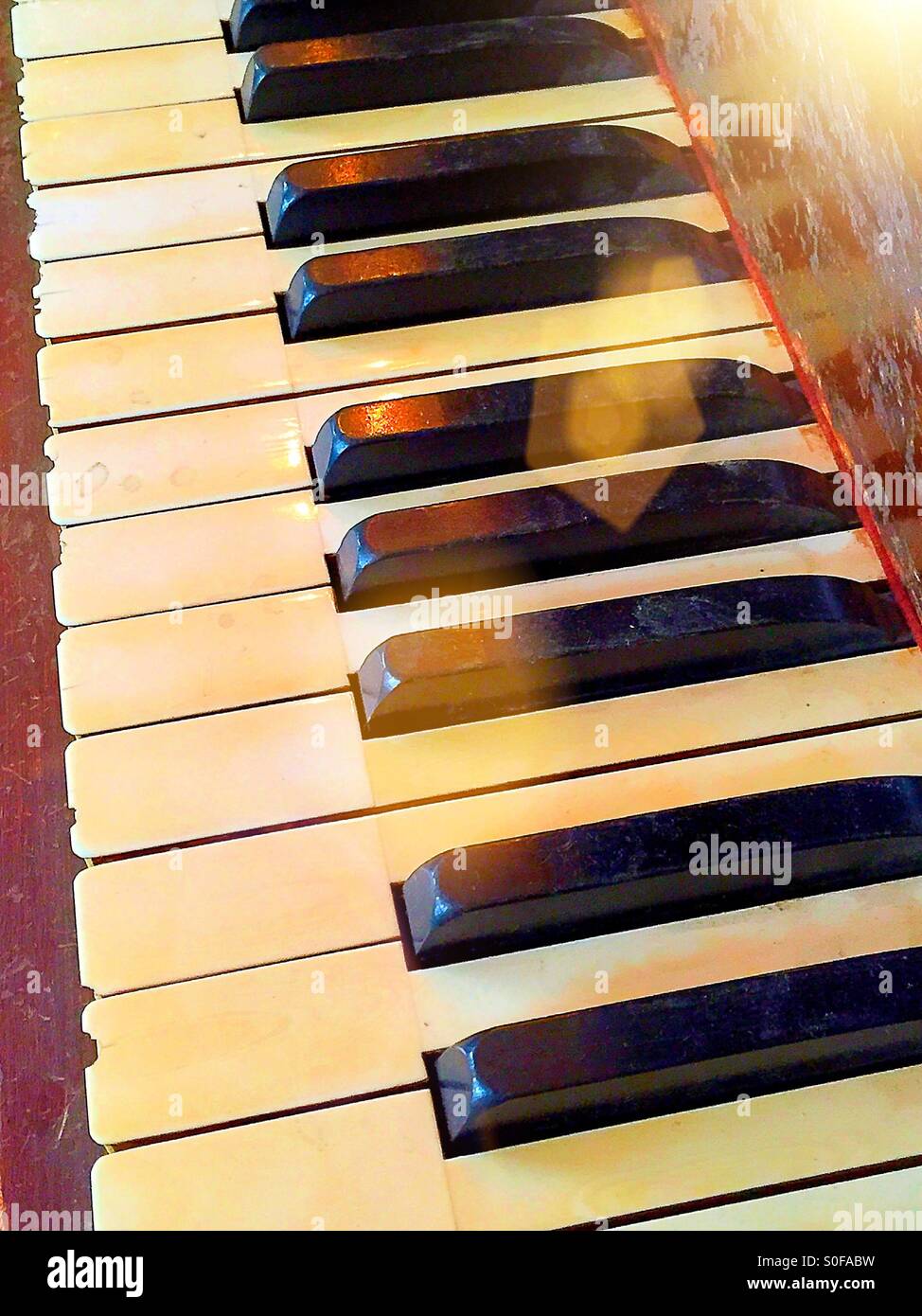 Vintage Piano High Resolution Stock Photography and Images - Alamy