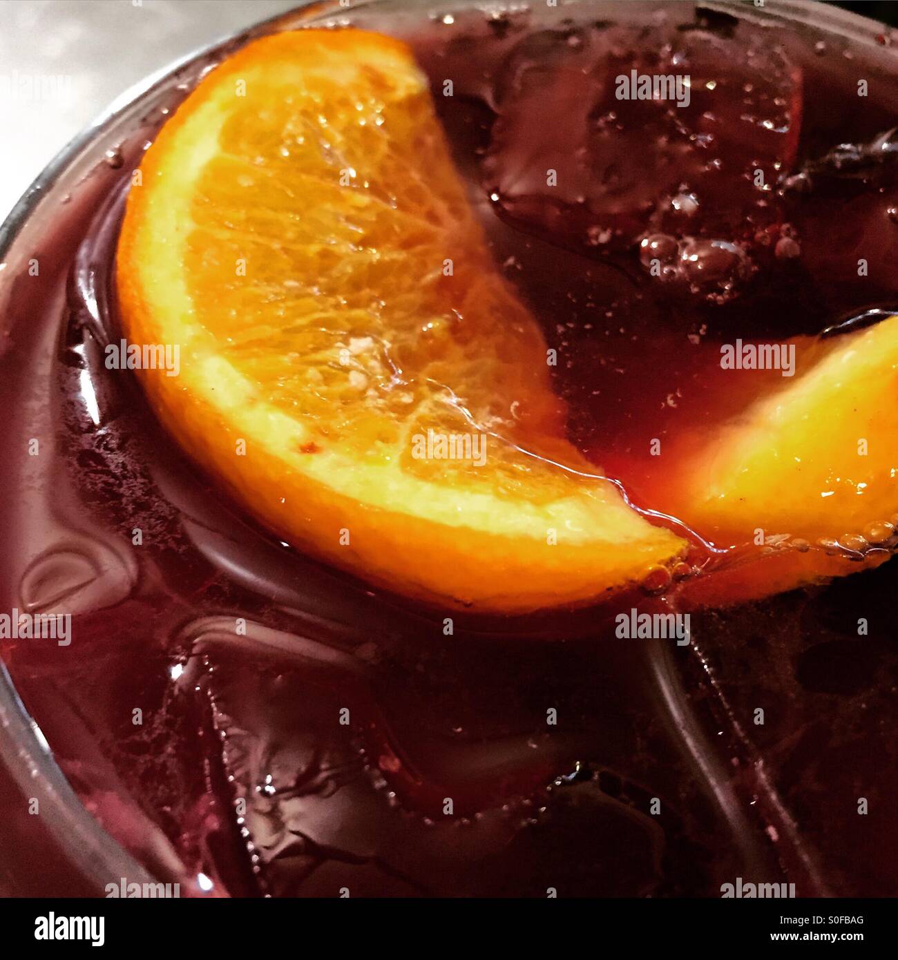 Sangria with fruit hi-res stock photography and images - Alamy