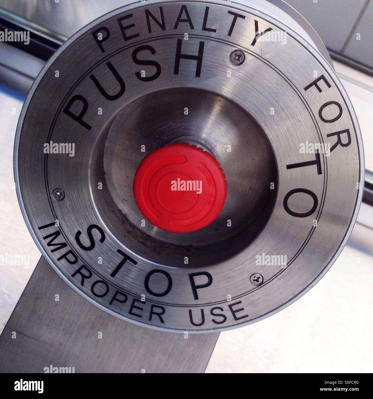 Emergency Train Stop Button High Resolution Stock Photography and ...