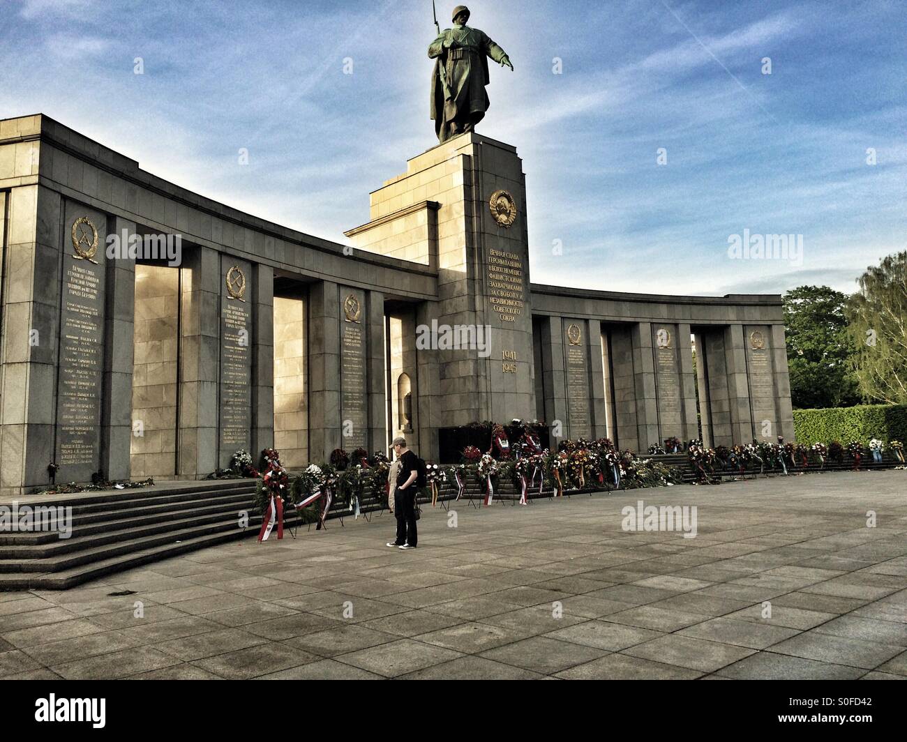 Soviet Victory Memorial - Berlin Germany Stock Photo - Alamy