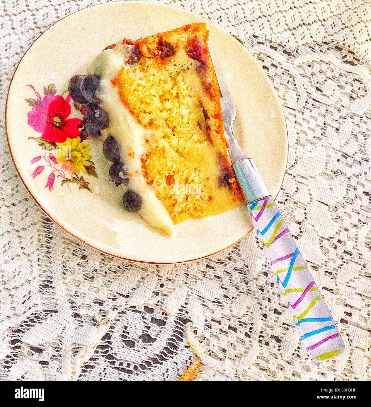 Slice of cake anyone Stock Photo - Alamy