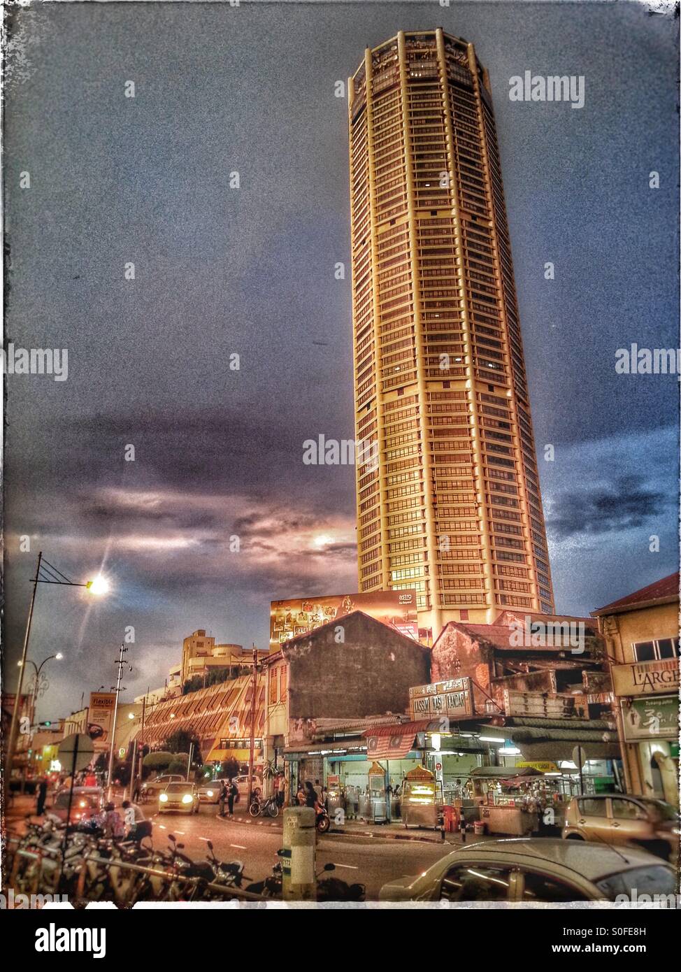 Urban center penang Stock Photo - Alamy