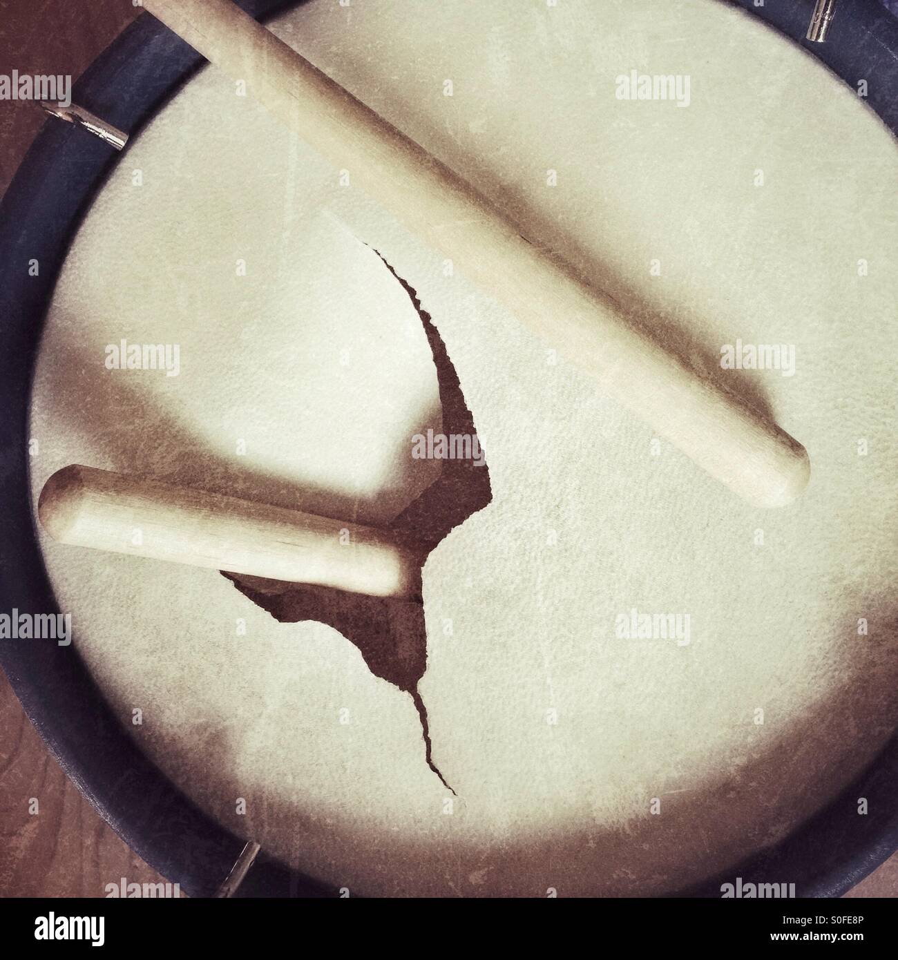 Broken drum sticks hi-res stock photography and images - Alamy