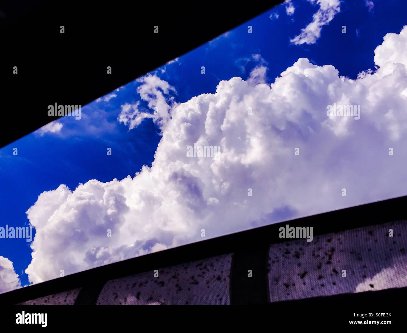 Clouds through open roof hi-res stock photography and images - Alamy