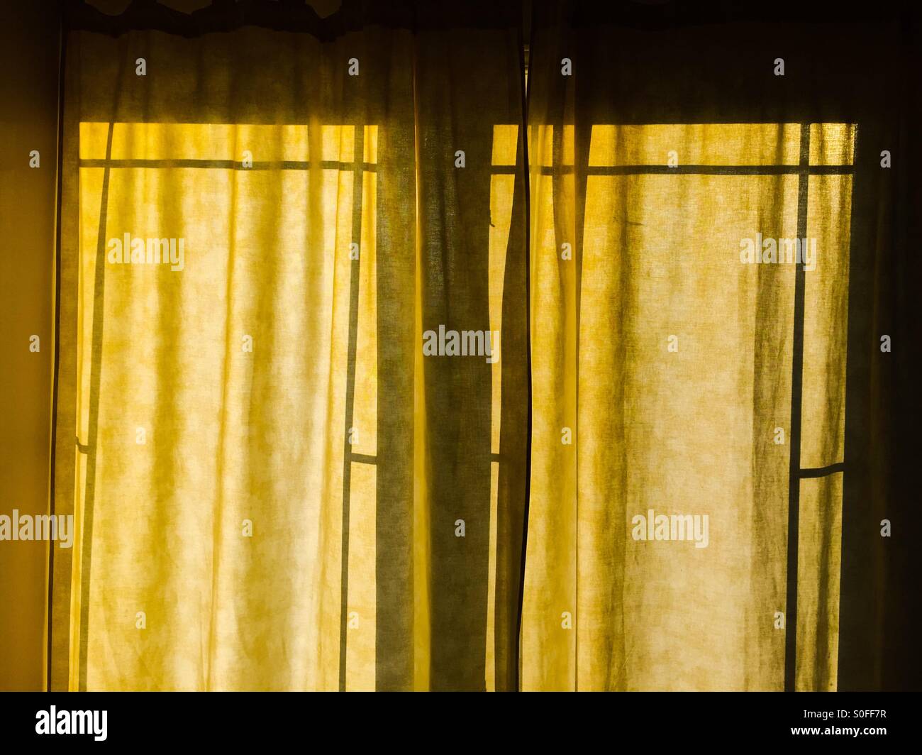 Curtain shadows hi-res stock photography and images - Alamy
