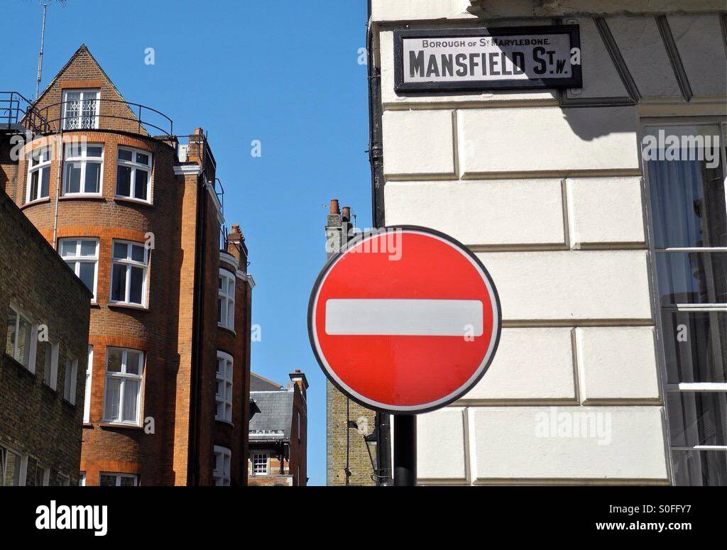 Mayfair street sign hi-res stock photography and images - Alamy