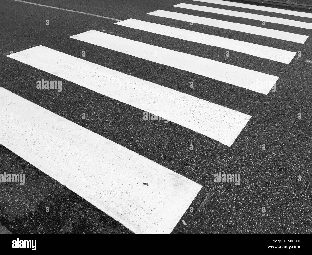 Crosswalk Black and White Stock Photos & Images - Alamy