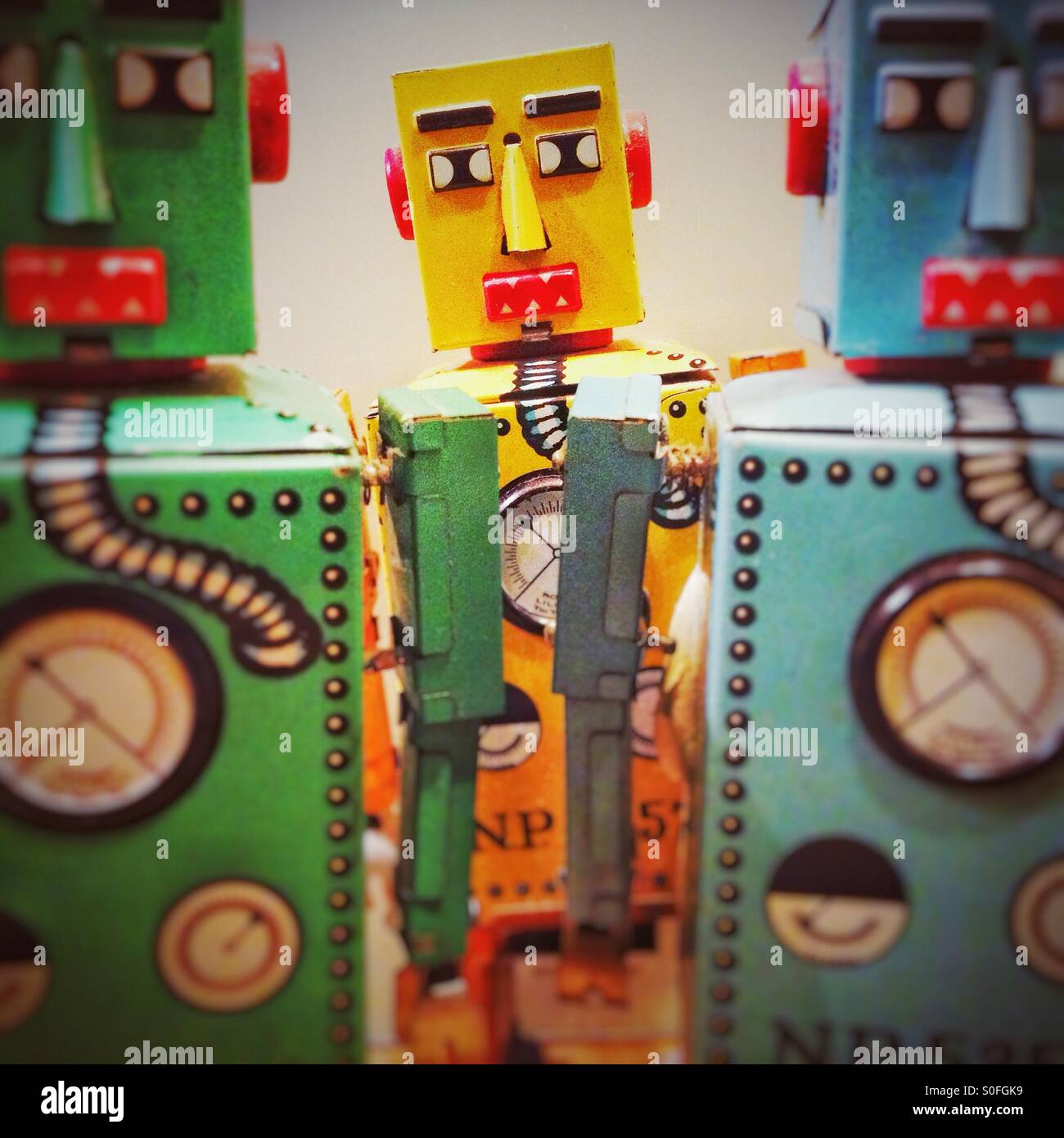 Toy Robots High Resolution Stock Photography and Images - Alamy