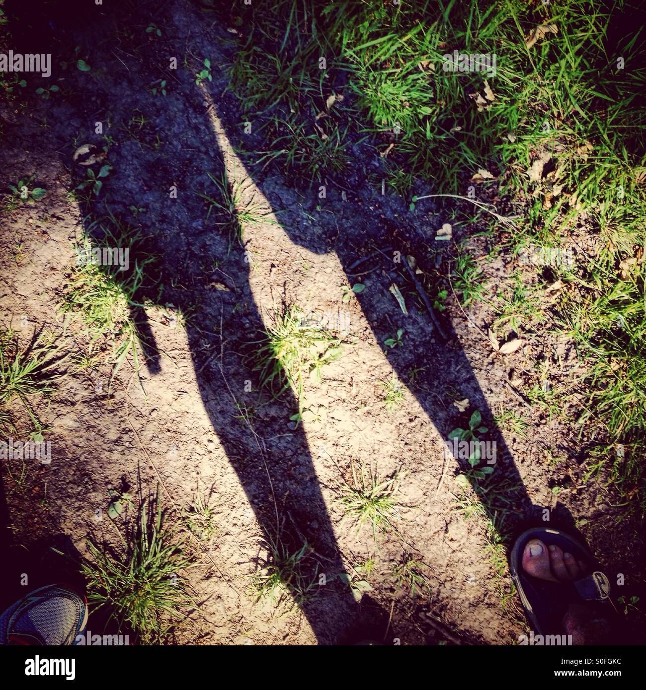 Legs shadow hi-res stock photography and images - Alamy