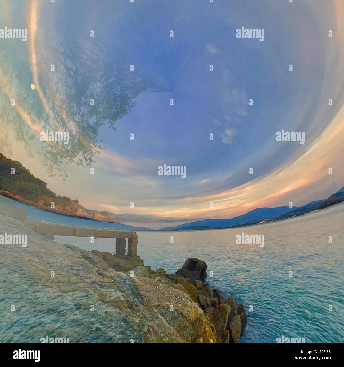 The bridge abstract Stock Photo - Alamy