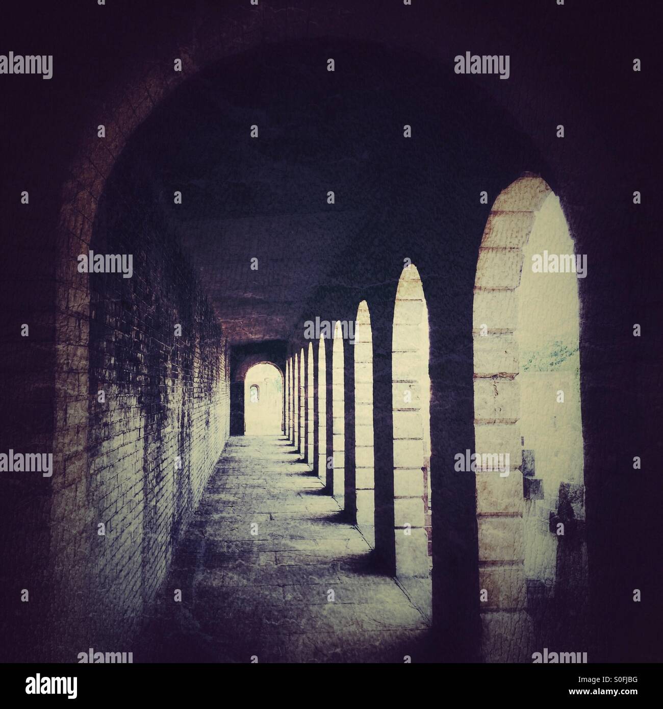 Colonnade of arches hi-res stock photography and images - Alamy