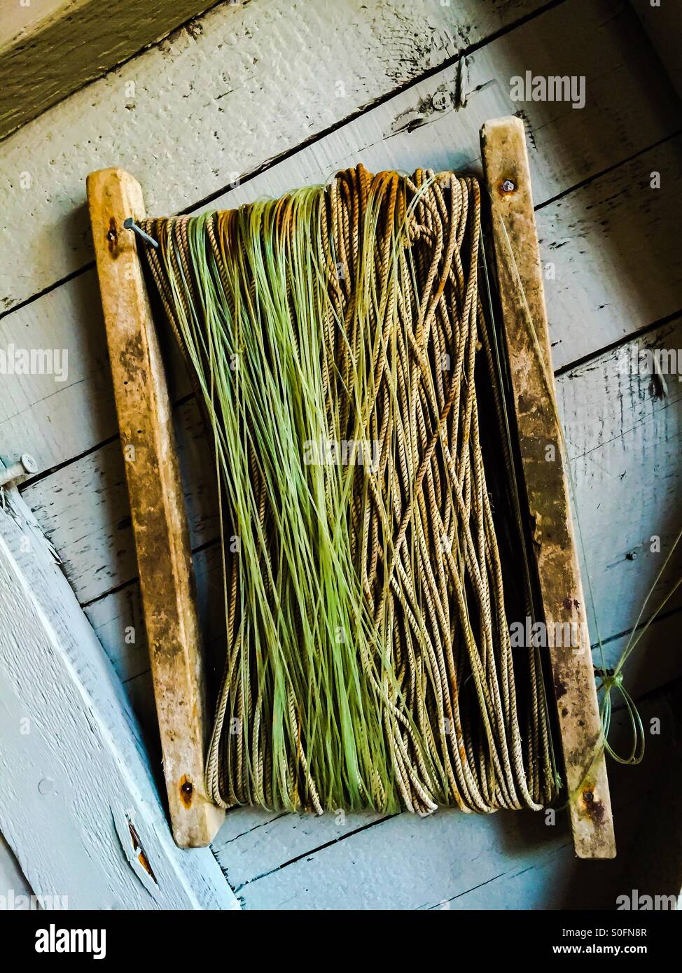 Old fashioned fishing hi-res stock photography and images - Alamy