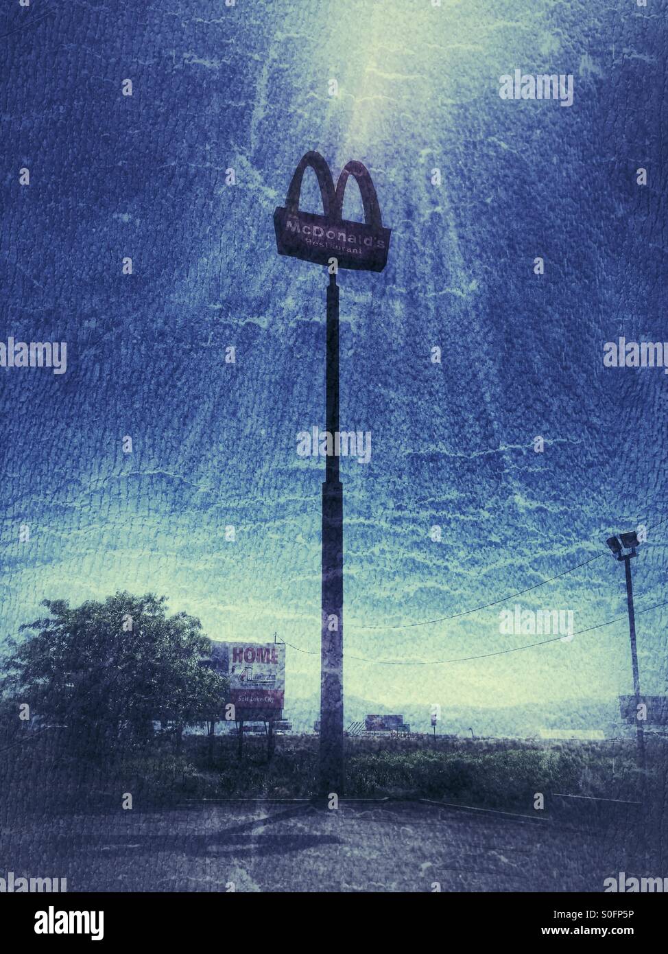 Mcdonalds big m hi-res stock photography and images - Alamy