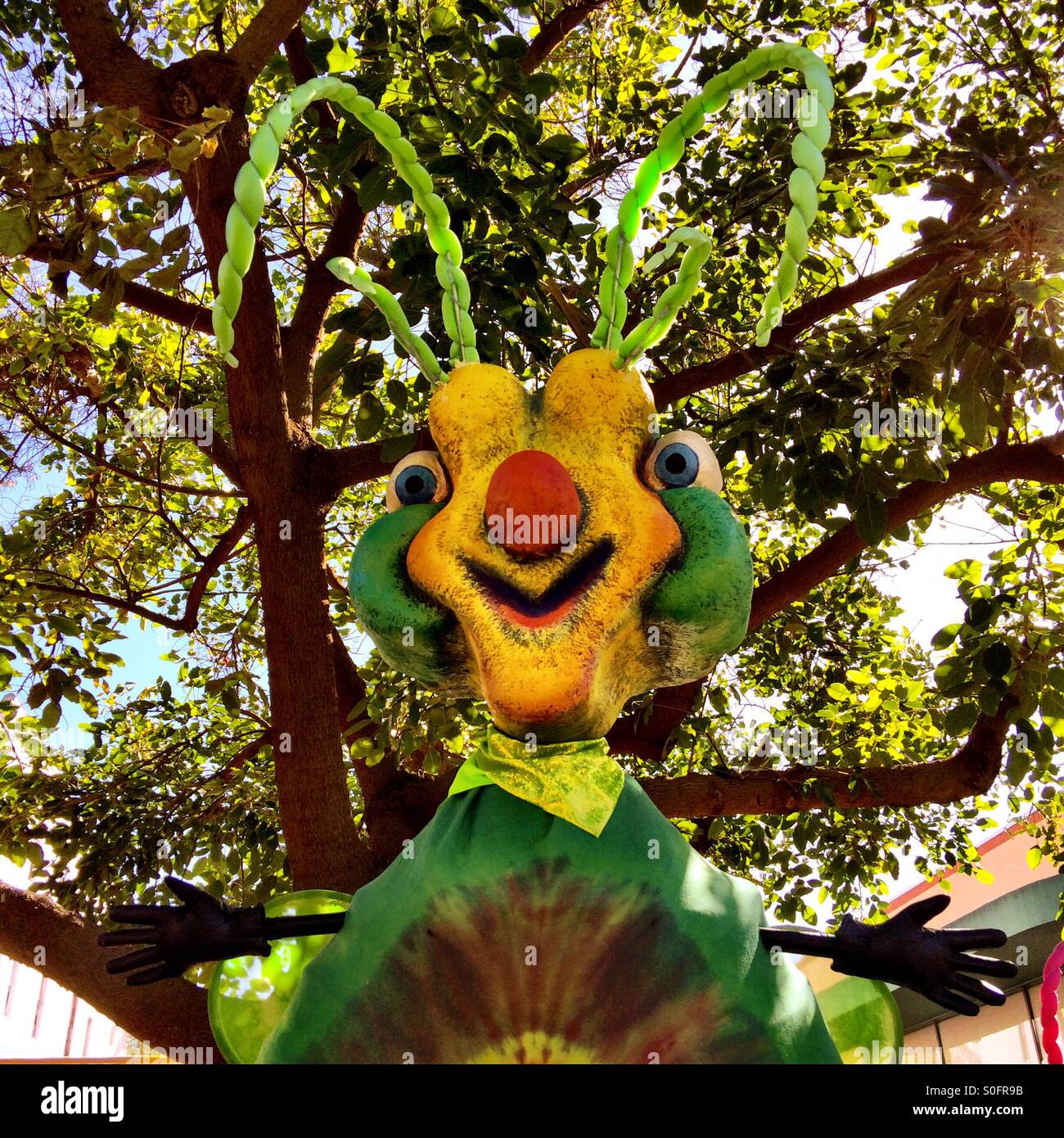 An insect at the Summer Solstice Parade in Santa Barbara, California ...