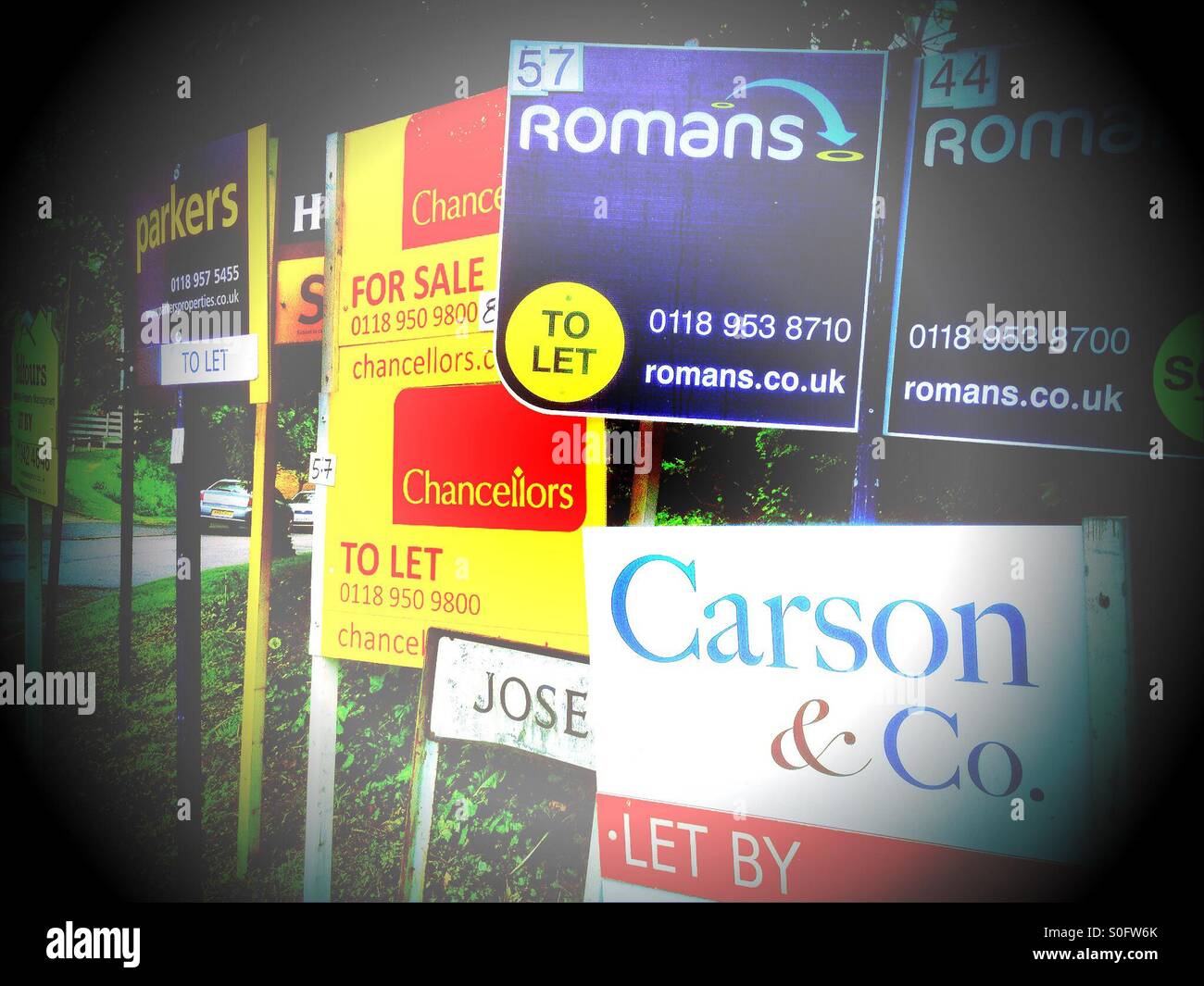 Sales boards hi-res stock photography and images - Alamy