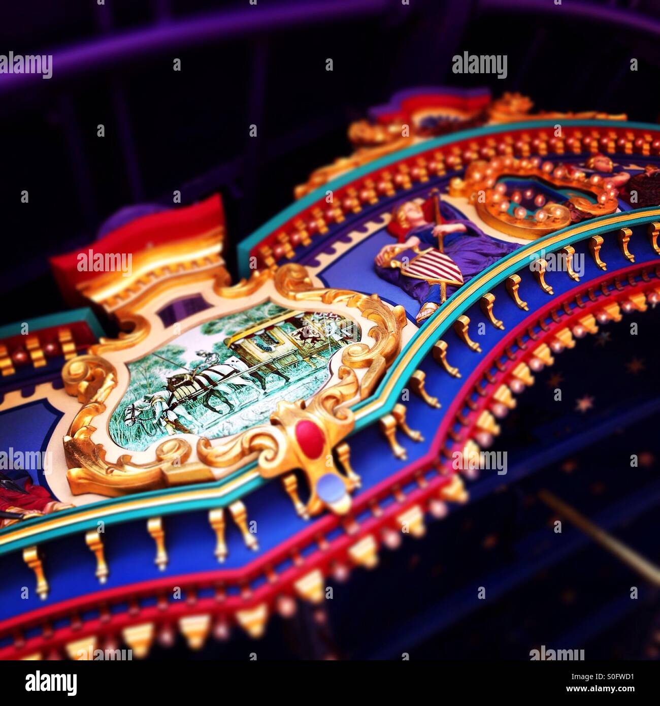 Fairground ride carousel hi-res stock photography and images - Alamy