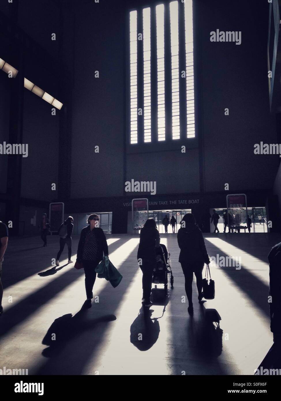 Tate sun shine shadow Stock Photo - Alamy