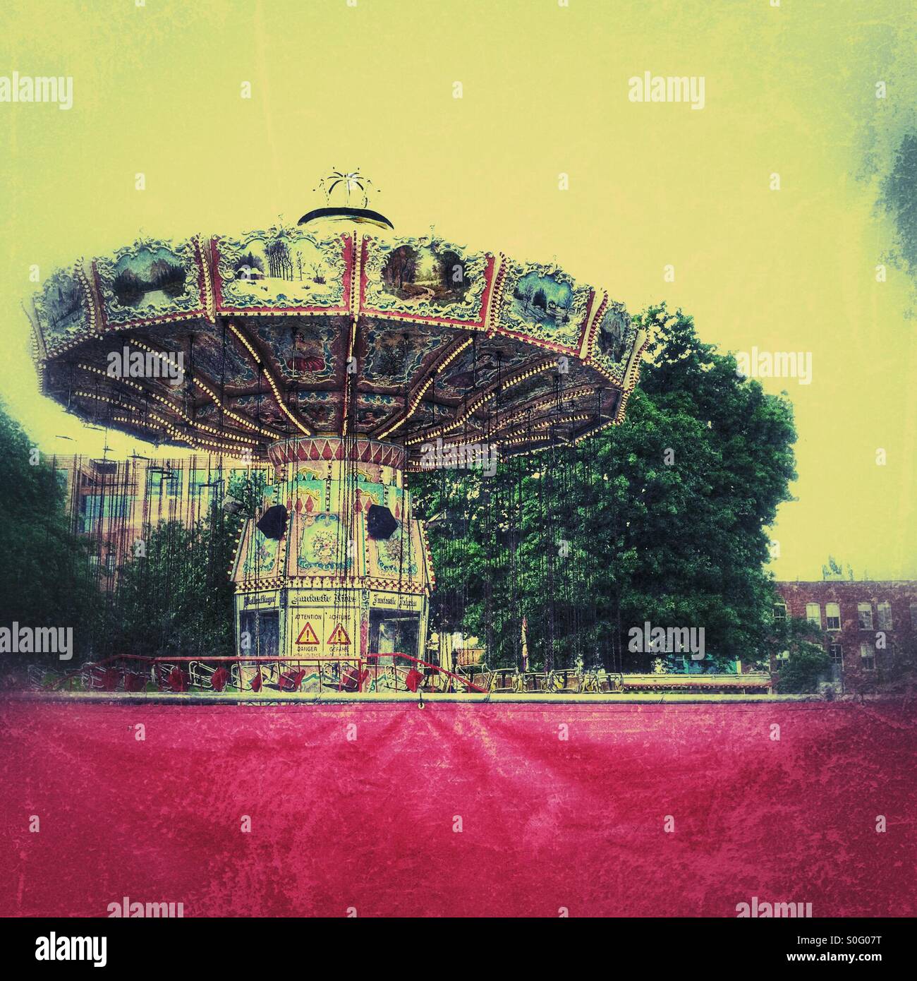 Carousel swings hi-res stock photography and images - Alamy