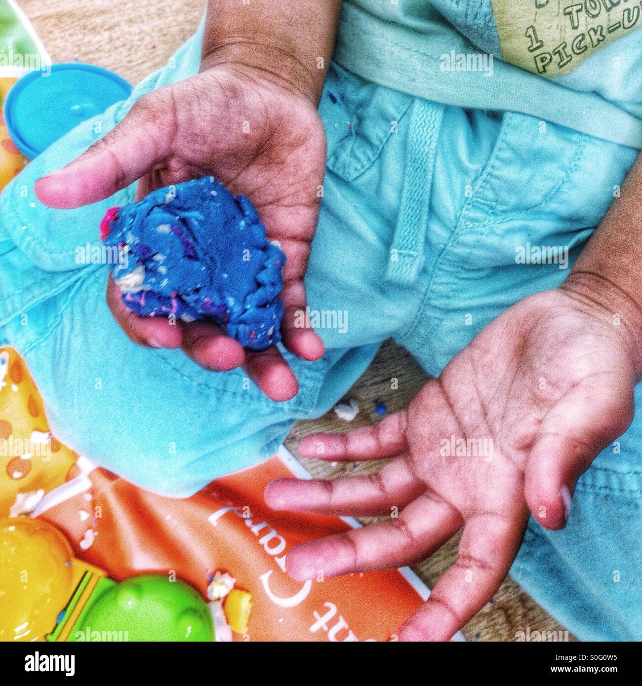 A child's hands Stock Photo - Alamy