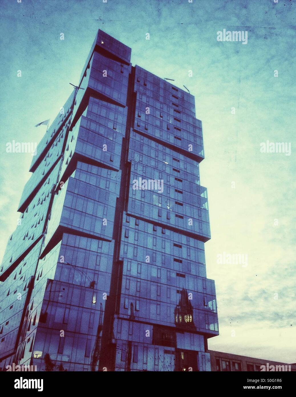 modern new glass building in downtown Seattle Stock Photo - Alamy