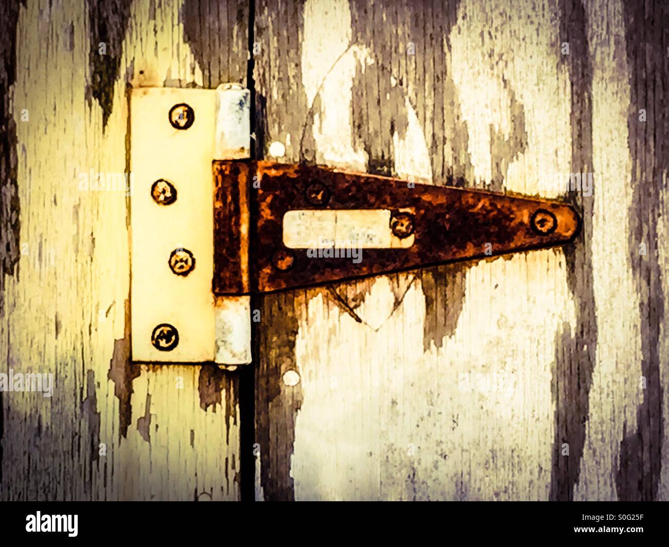Rusted hinge hi-res stock photography and images - Alamy
