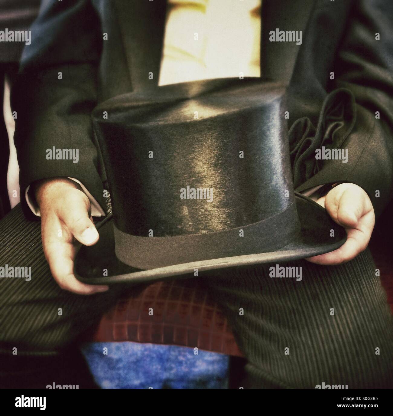 Morning suit top hat hi-res stock photography and images - Alamy