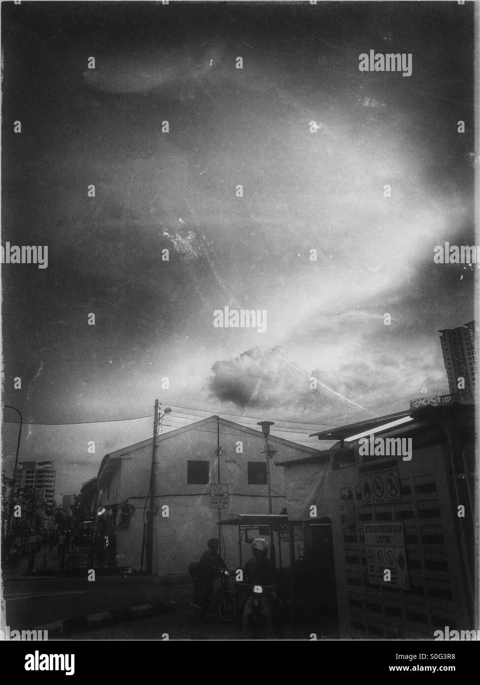 Light and dark Stock Photo - Alamy