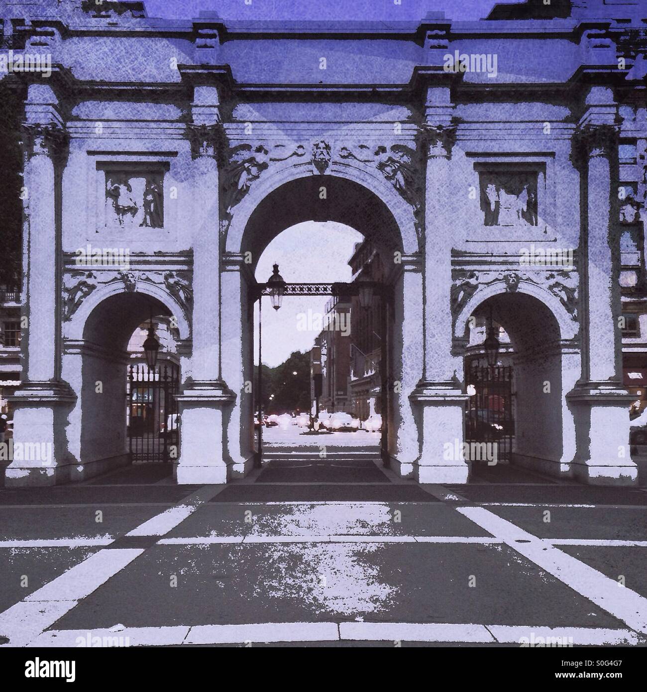 Marble arch london summer hi-res stock photography and images - Alamy