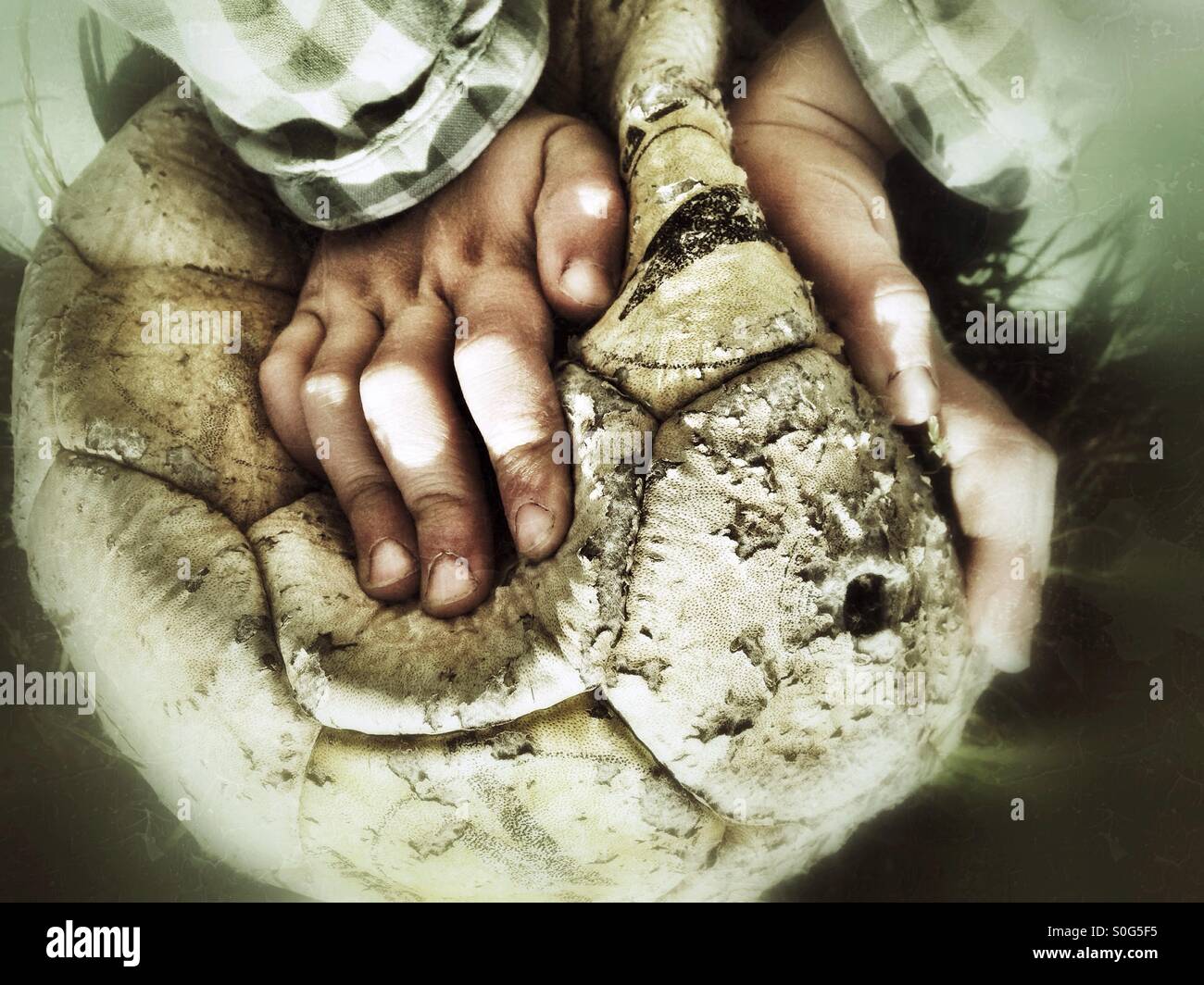 Deflated football hi-res stock photography and images - Alamy