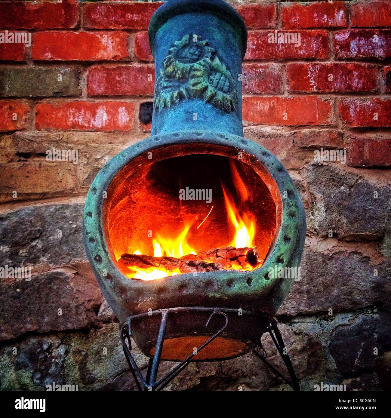 Chiminea hi-res stock photography and images - Alamy